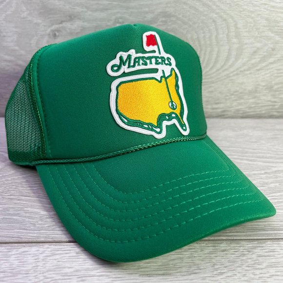 OTTO | Accessories | New Vintage Style Masters Golf Kelly Green Trucker ...
